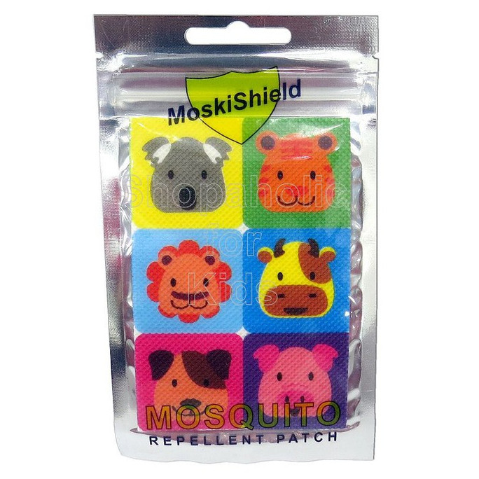 MoskiShield Mosquito Repellent Patch 6pcs (Moski Shield) s4kph dengue ...