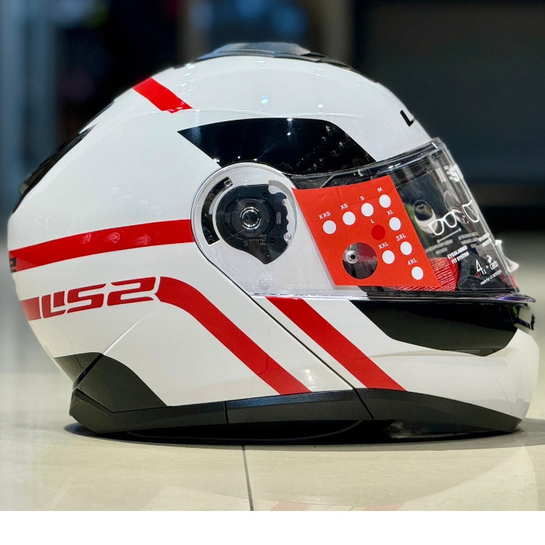 LS2 FF908 Strobe 2 Helmet For Motorcycle Modular Dual Visor | Shopee ...