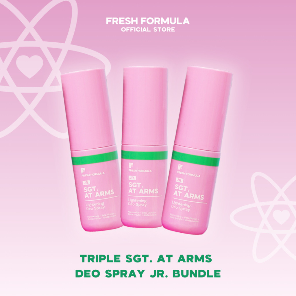 Fresh Formula Triple Sgt. At Arms Lightening Deo Spray Jr. Bundle ...