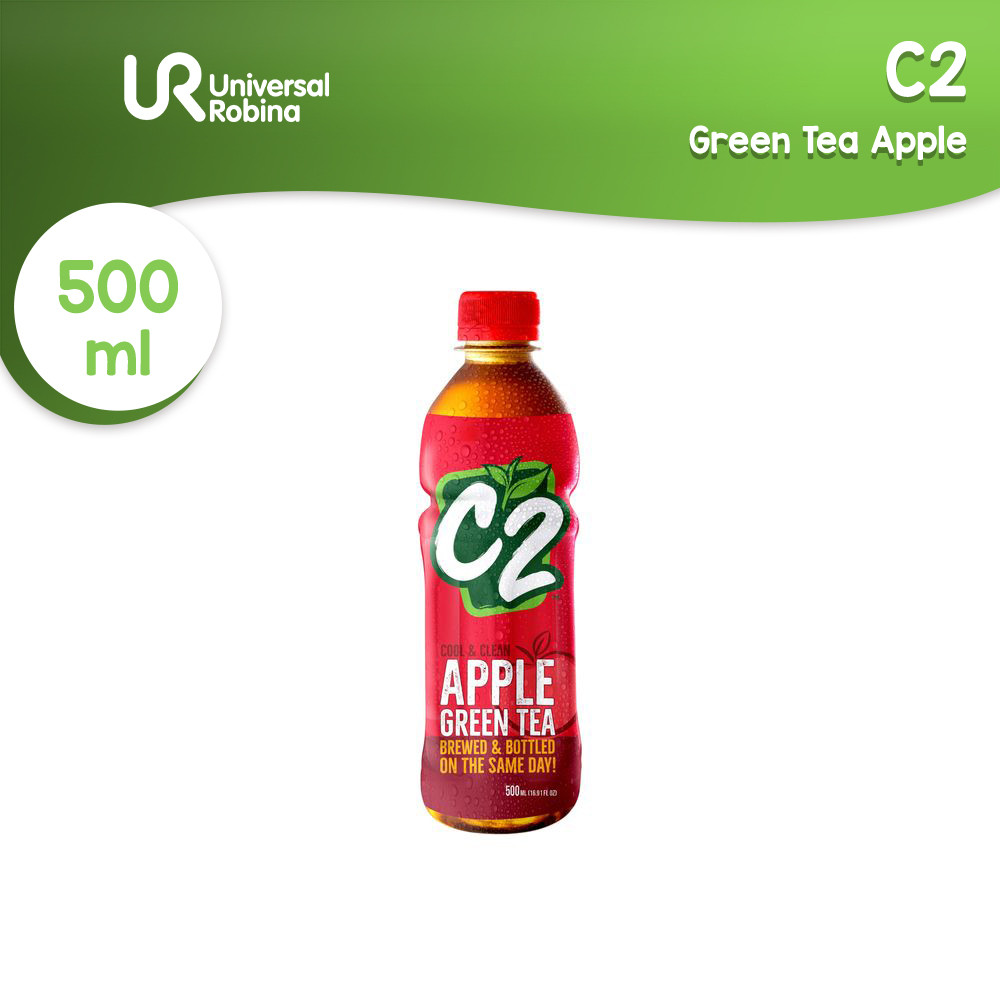 C2 GREEN TEA APPLE (455mL) | Shopee Philippines