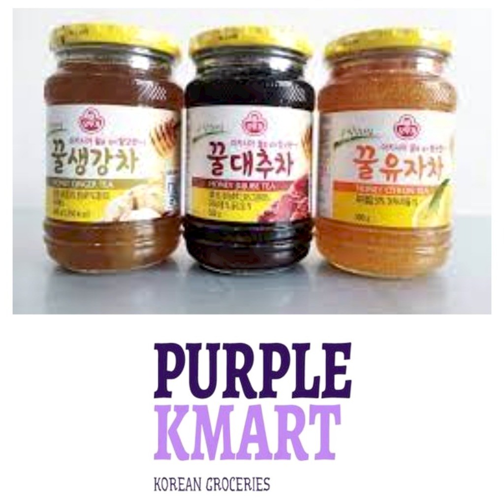 OTTOGI HONEY CITRON TEA 500G / OTTOGI HONEY GINGER TEA 500G / Ottogi ...