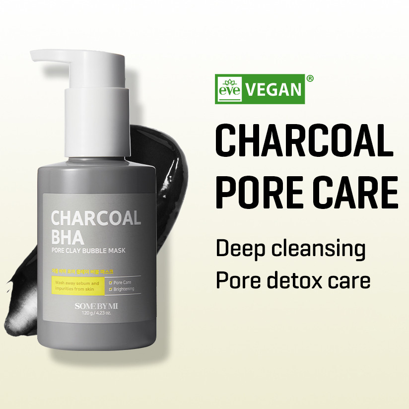SOME BY MI Charcoal BHA Pore Clay Bubble Mask, 120g | Shopee Philippines
