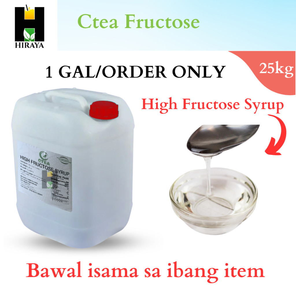 CTEA High Fructose Syrup 25kg / Fructose Syrup 25kg Gallon / Fructose ...
