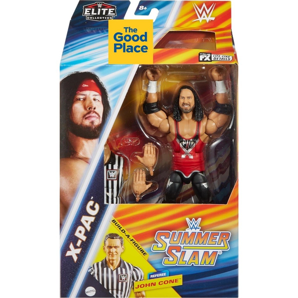 MATTEL WWE Elite Collection SummerSlam Series X-Pac Figure With John ...