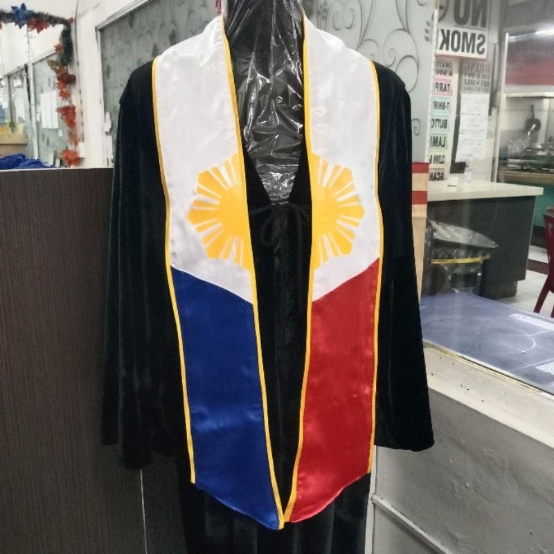Philippine Flag inspired Graduation Stole Sash | Shopee Philippines