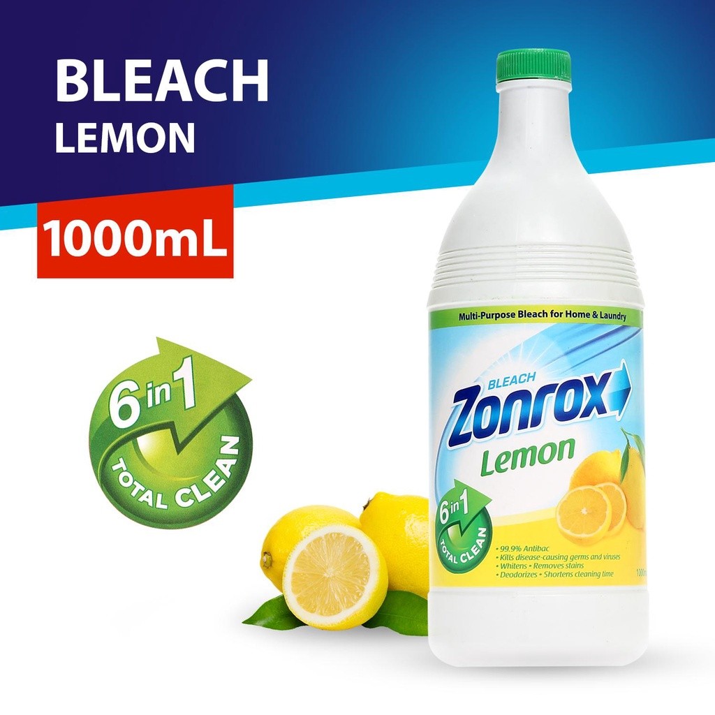 Zonrox Bleach Lemon (1 Liter) | Shopee Philippines