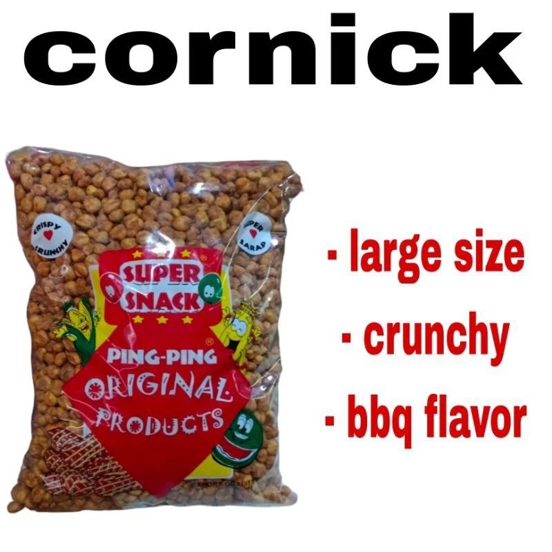 cornick ( cornik popnik corn puff ) bbq flavor for sale. zebzeb - like ...