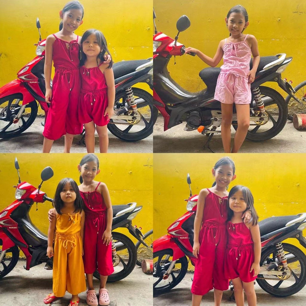 Challis Spaghetti Terno Squarepants/Short For Girl Kids Good And High ...