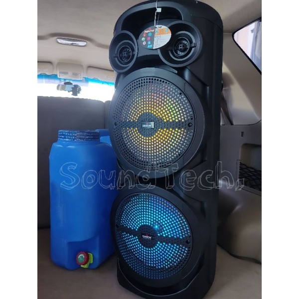 Karaoke Bluetooth speaker with Mic and Song book application | Shopee ...