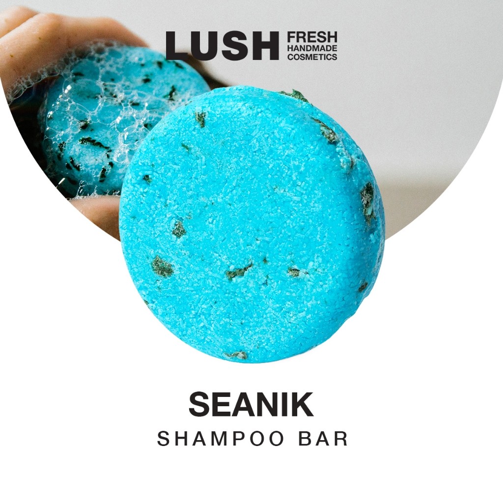 LUSH Seanik Shampoo Bar (Volumizing) (For Shiny Hair) | Shopee Philippines