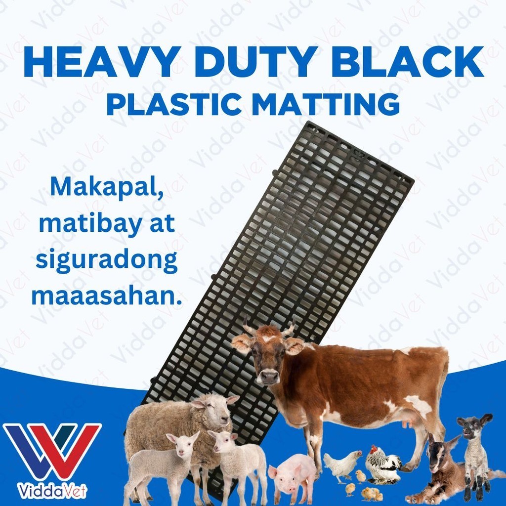 Heavy-Duty 1x3 Mattings for Animal Flooring for pigs & dogs plastic ...