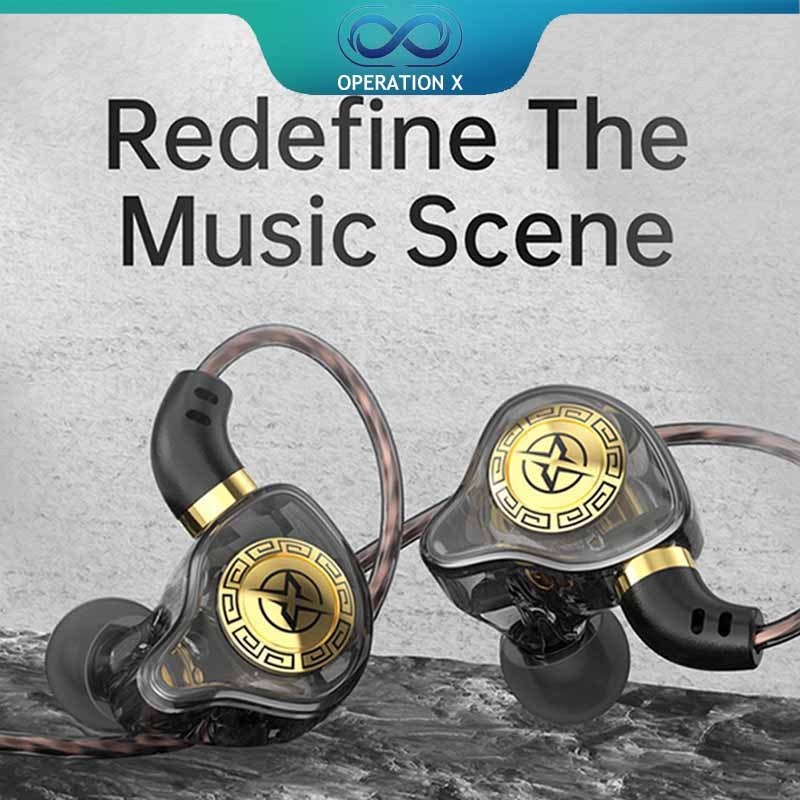 2024 New X7 Deep Bass Dynamic In-Ear Earphones With Mic Stereo Wired ...