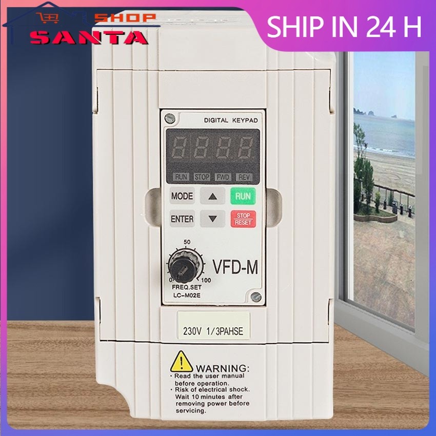 Universal VFD Variable Frequency Drive AC220V 1.5KW VFD Controller ...