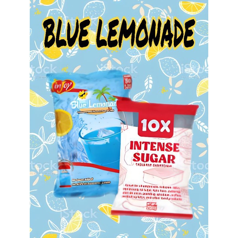 Injoy blue Lemonade Concentrated Juice Palamig Powder 200g w/ Intense ...