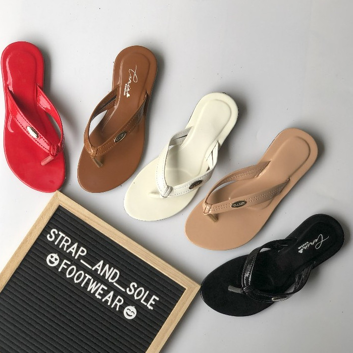 S&S | Analyne Flat String Strap Flat Sandals for Women| Camino Classic ...