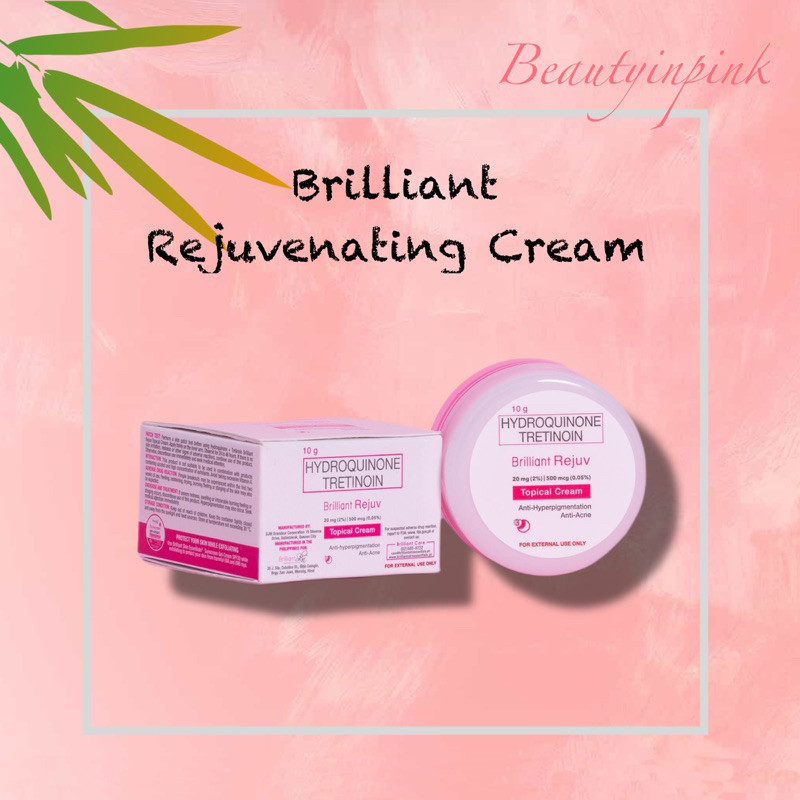 Authentic Brilliant Rejuv Topical Cream 10g | Shopee Philippines