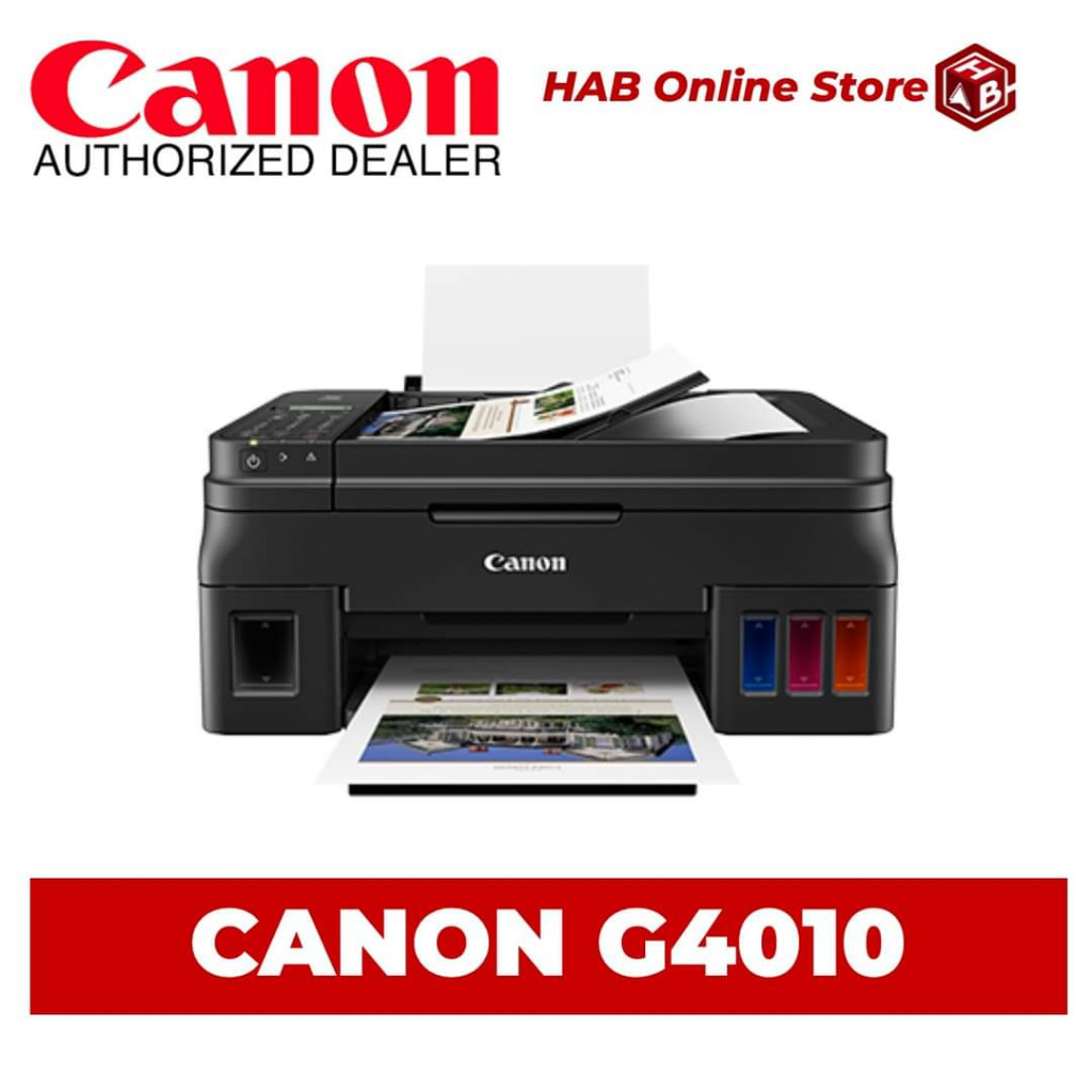 Canon Pixma G4010 or G4770 Ink Tank WiFi 4 in 1 Printer - Print | Scan ...