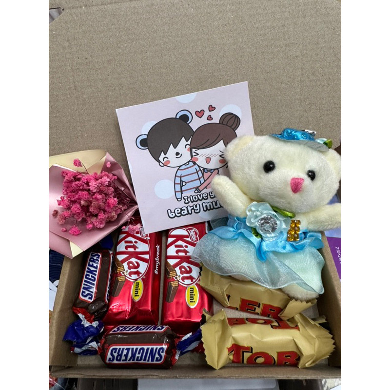 Teddy Bear Gift Set Valentines, Birthday, Gifts Ideas, Valentines ...