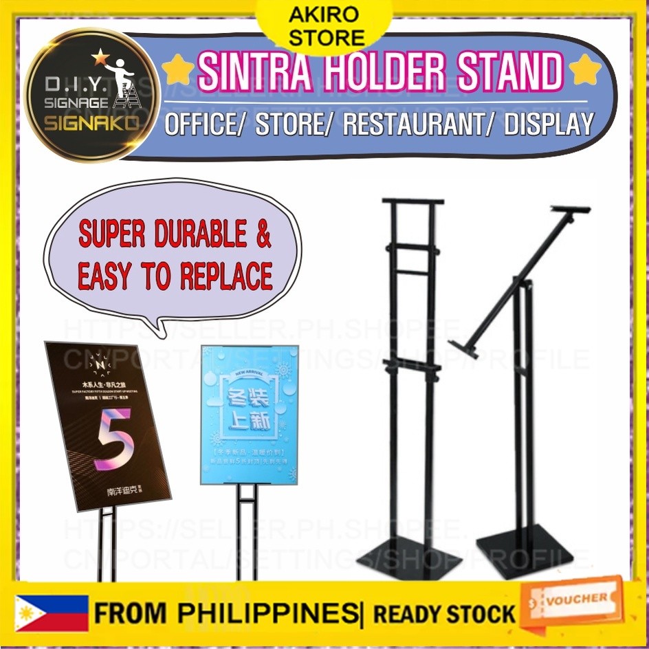 Sign board bracket display bracket menu restaurant store office ...