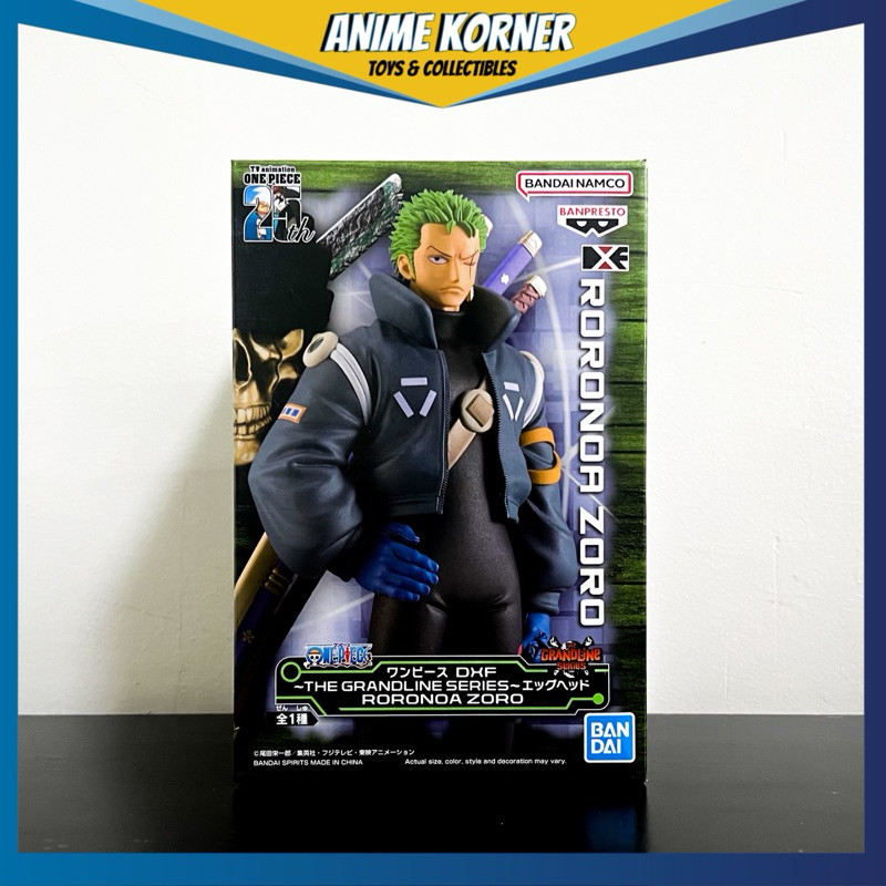 Banpresto One Piece DXF Roronoa Zoro Egghead Version (17cm) | Shopee ...