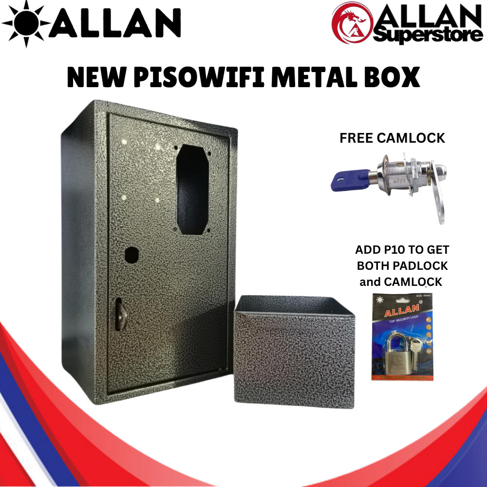 Allan Superstore New Pisowifi Box | Metal Case Heavy Duty | Vending ...