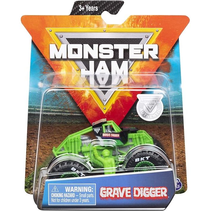 Monster Jam 2019 Spin Master 1: Monster Truck Diecast64 with Figure ...