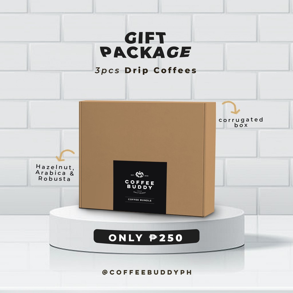 Drip Coffee Bundle (Box of 3 Packs) | Coffee Buddy PH | Shopee Philippines