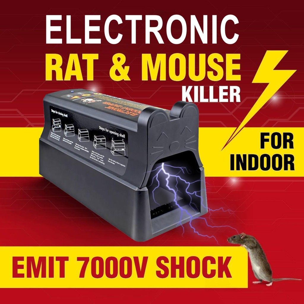 RAT TRAP rodent Electric Mouse Killer Rat Trap Electric Mouse For Big ...