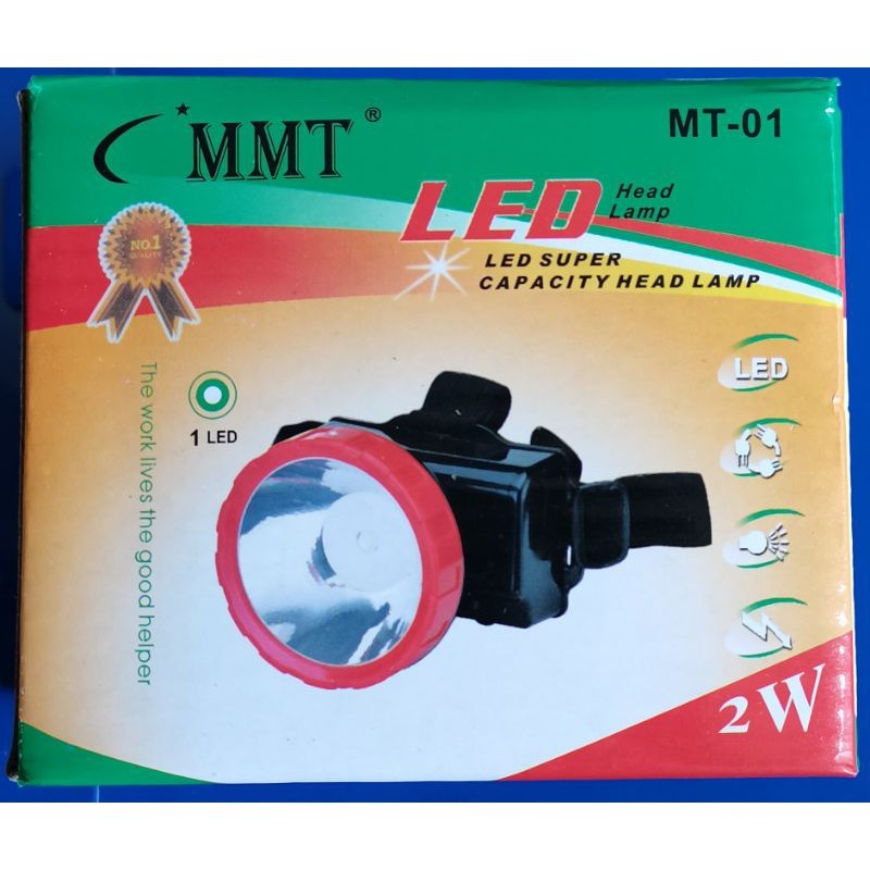 MMT Portable Mini LED Head Lamp ( MT-01 ) | Shopee Philippines