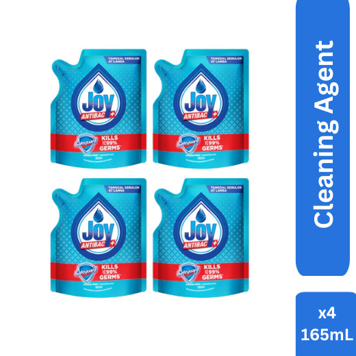 Joy Dishwashing Liquid Antibac with Power of Safeguard Refill 165ML ...