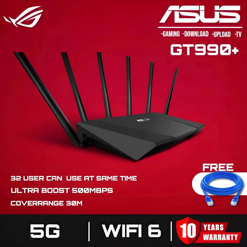 BEST SELLER ASUS Turbo GT990+ Pro Modified 5G CPE Router Modem Wi-Fi ...