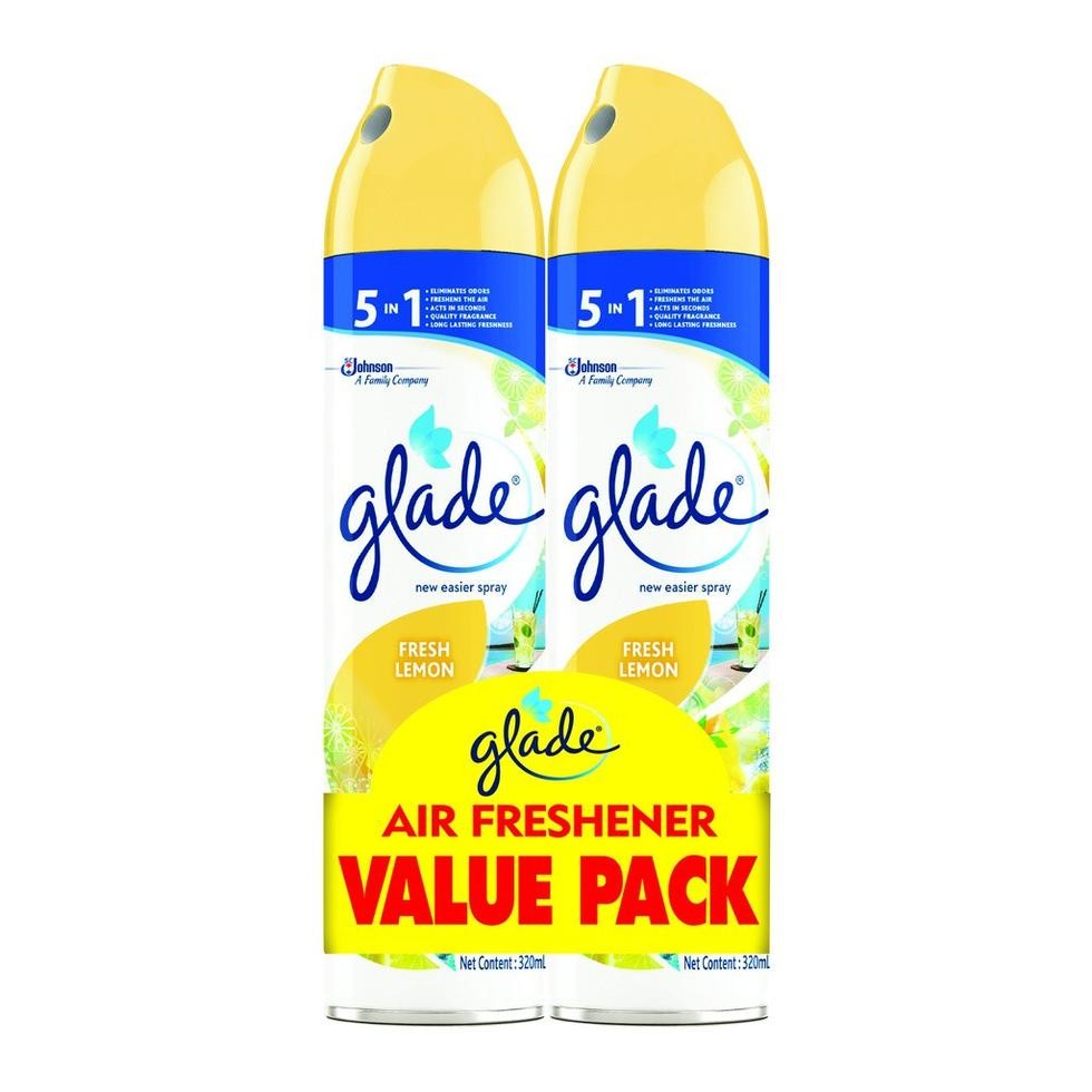 Glade Air Freshener Fresh Lemon Twinpack | Shopee Philippines