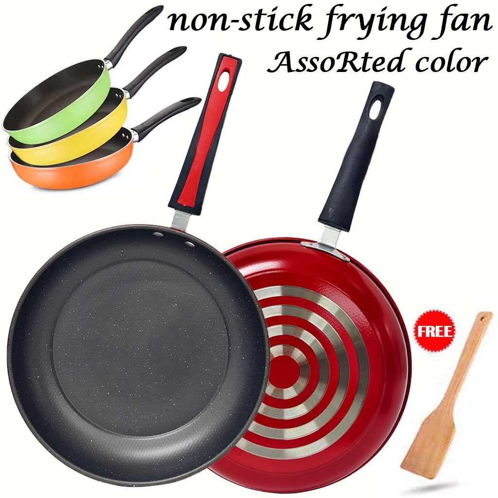 Korean Style Non-stick Pan 22cm/26cm Fresh Kitchen nonstick Pre ...
