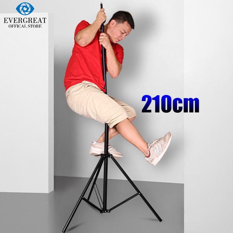 100% Original Meet 210CM Three-legged Bracket Selfie LED Ring Light ...