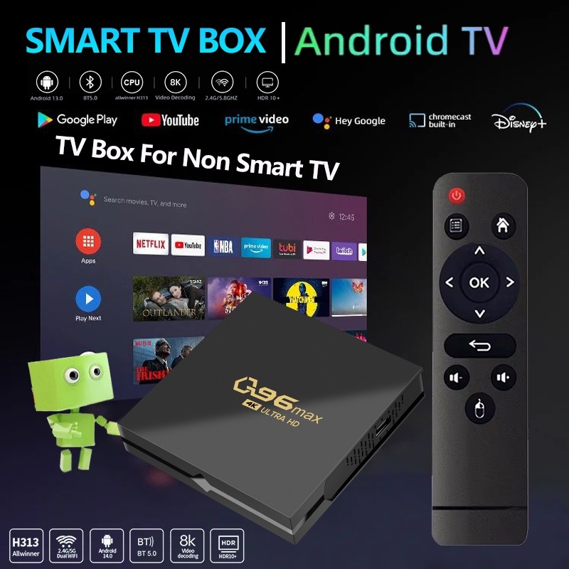 Android TV Box For Non Smart TV Plus Box Complet Set WIFI 1080p For ...