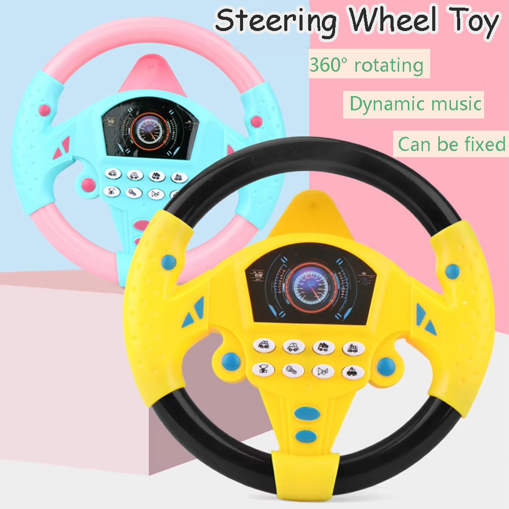 Steering Wheel Toy Manibela Car Ckn Toy Spinner Toy Boy Girl Early ...