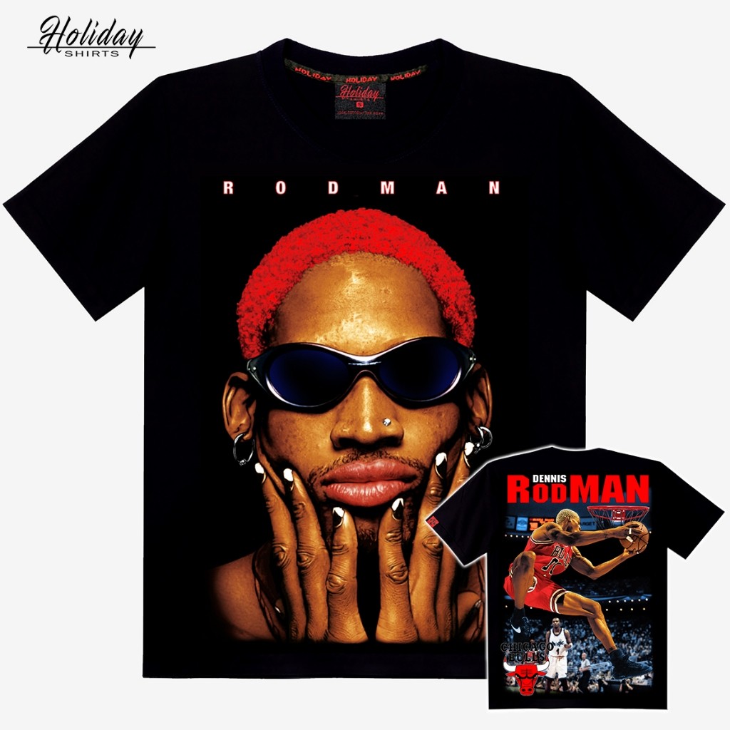 ( HOLIDAYSHIRTS ) DENNIS RODMAN - RODMAN SHADES T-SHIRTS cotton, made ...
