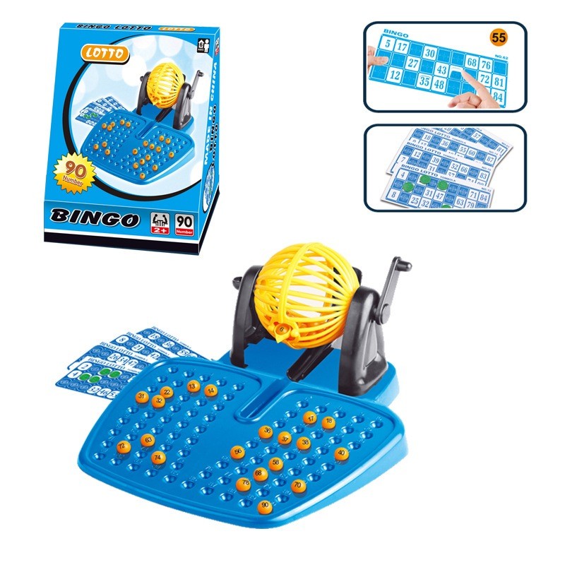 90pcs balls Bingo MACHINE toy Bingo roleta Lotto Lottery Bingo Game Set ...