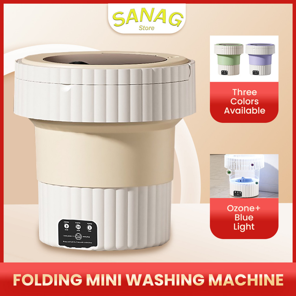 Portable washing machine 5L10L Automatic Washing Machine Mini Foldable ...