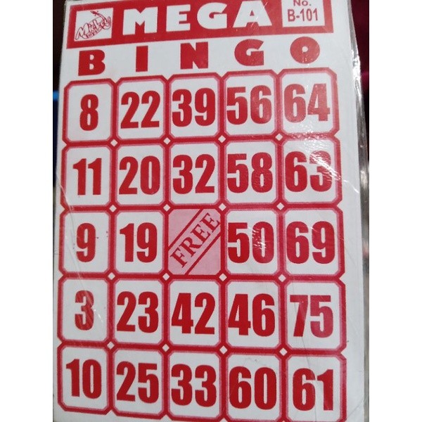 100 pcs Bingo Card.. | Shopee Philippines