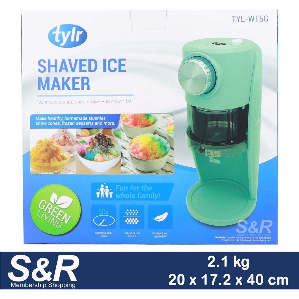 Tylr Shaved Ice Maker TUL-WT5G | Shopee Philippines