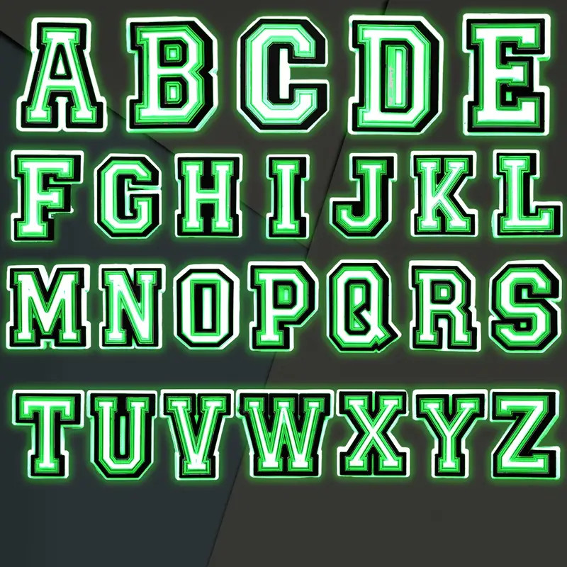 Luminous Letter Number Jibbitz for Crocs Accessories Crocs Crocs for ...