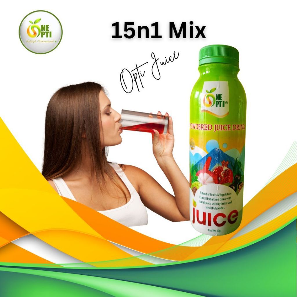 3 bottles for One Opti Juice 15 in 1 Herbal Drink | Shopee Philippines