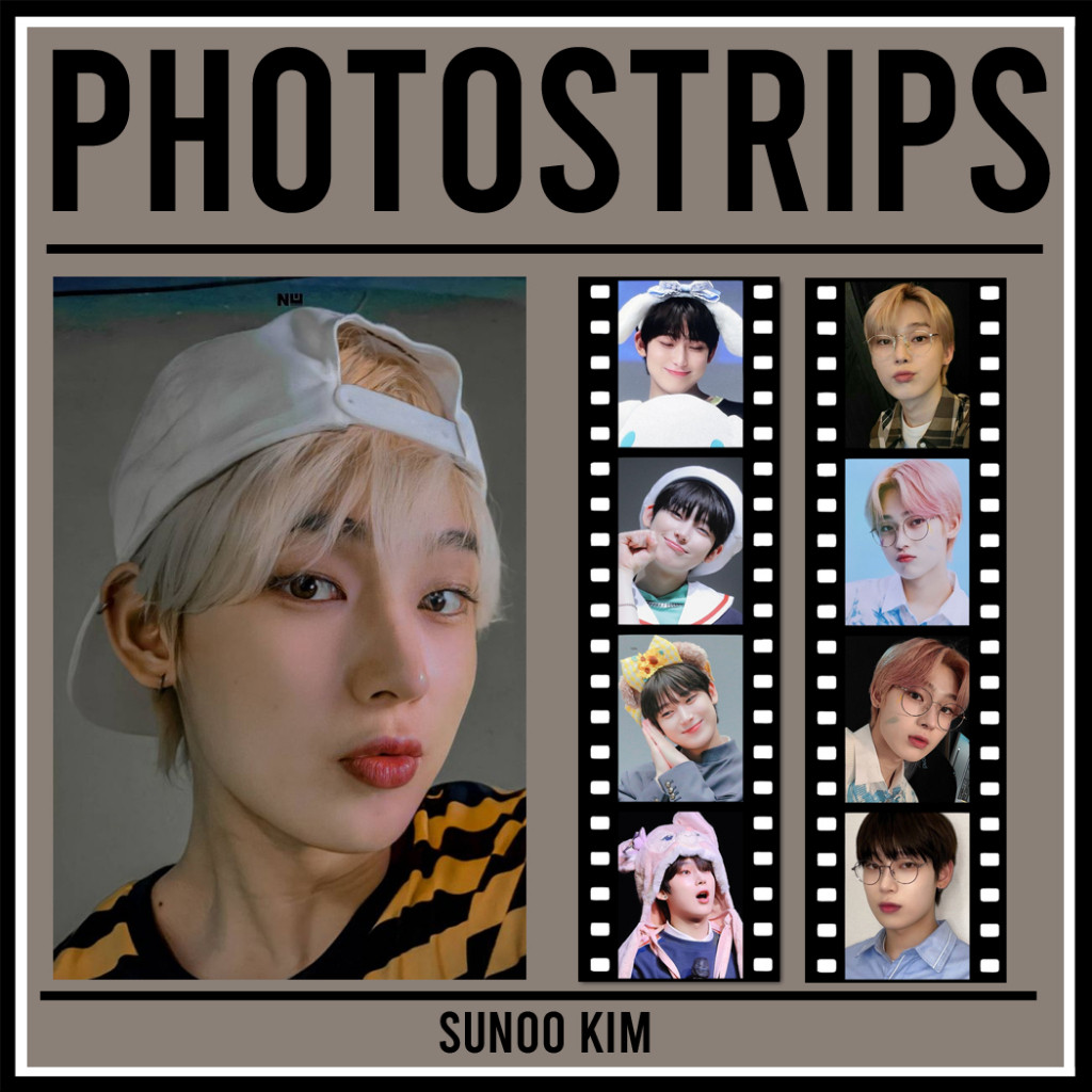 Sunoo Kim Photostrips 7x2 Inches | Shopee Philippines