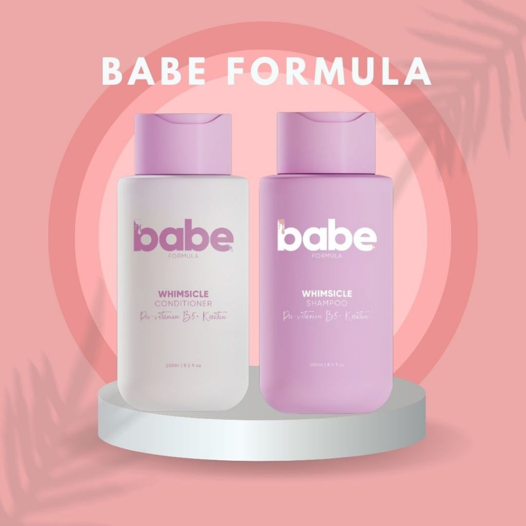 Babe Formula Whimsicle Shampoo Conditioner w/ Collagen Keratin Sulfate ...