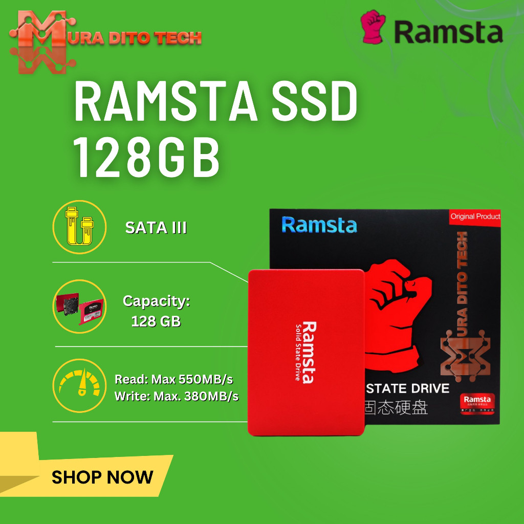 Ramsta SSD 120GB 240GB 480GB solid State Drive | Shopee Philippines