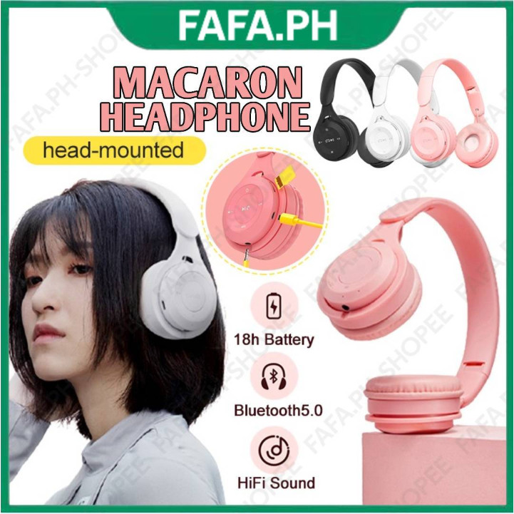Y08 [Good Quality] YO8 Wireless Bluetooth Headphones P47 On-Ear Headset ...