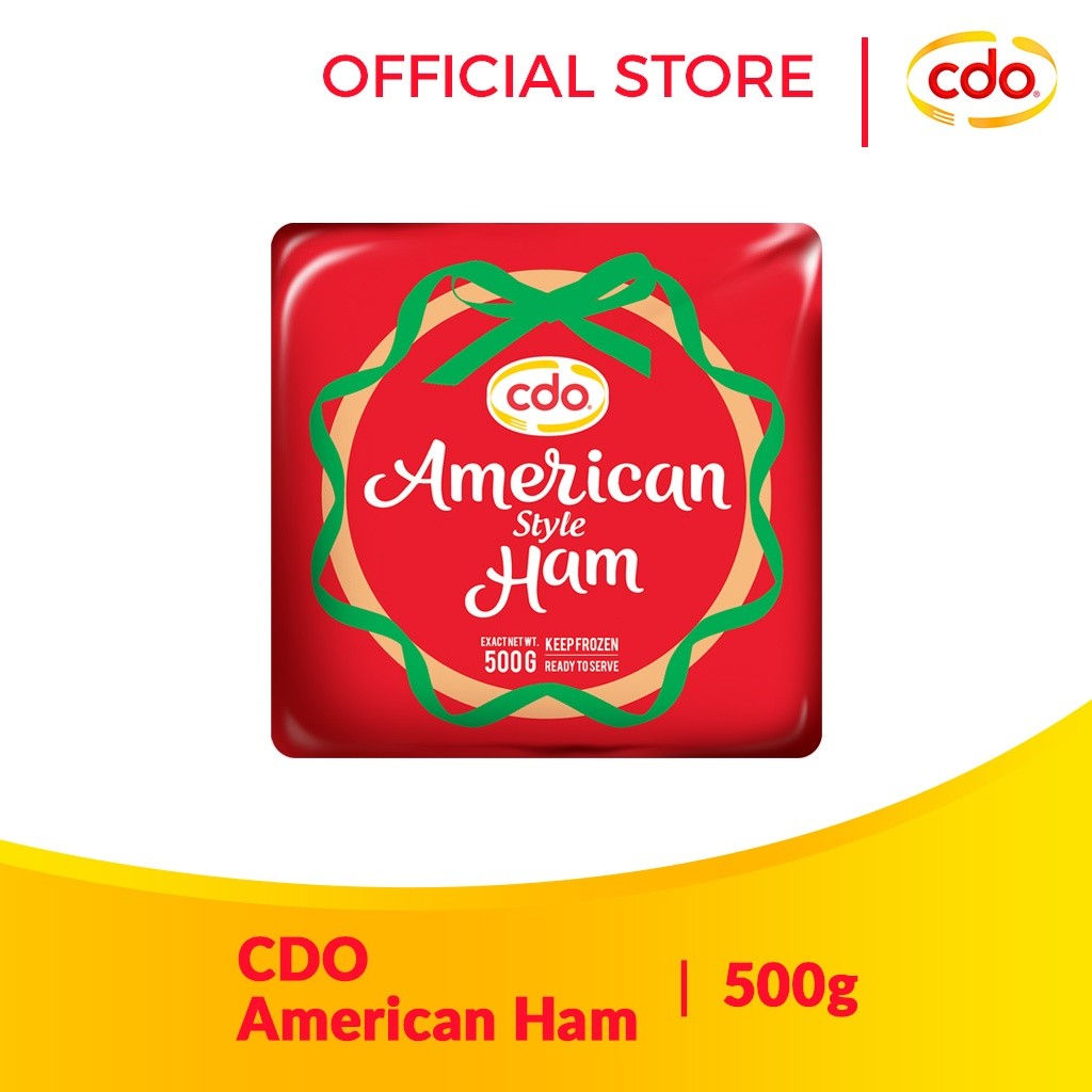 CDO American Style Ham 500g | Shopee Philippines