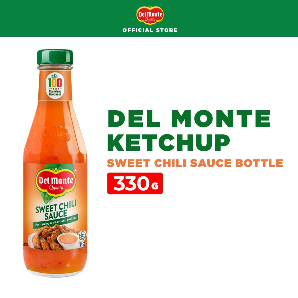 DEL MONTE Sweet Chili Sauce for Extra Zing to Your Dishes - 330g Bottle ...