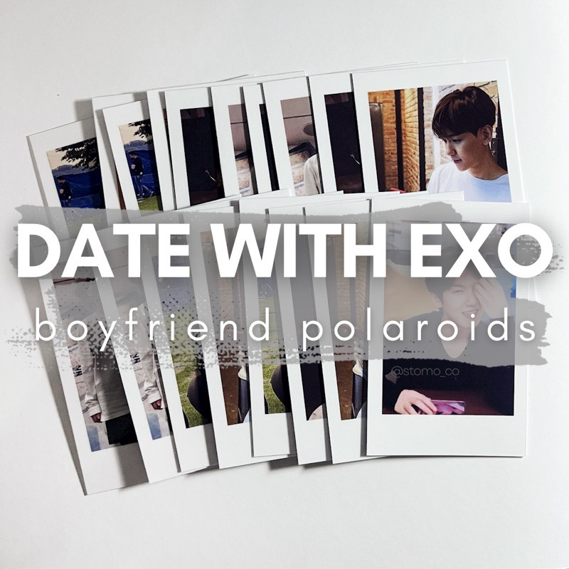 EXO Boyfriend Instax Style Photo Print | STOMO CO. || suho chanyeol do ...